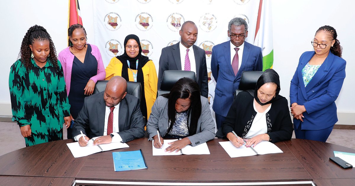 Strategic MoU Signed to Advance People-Centred Land Governance in Kenya ...